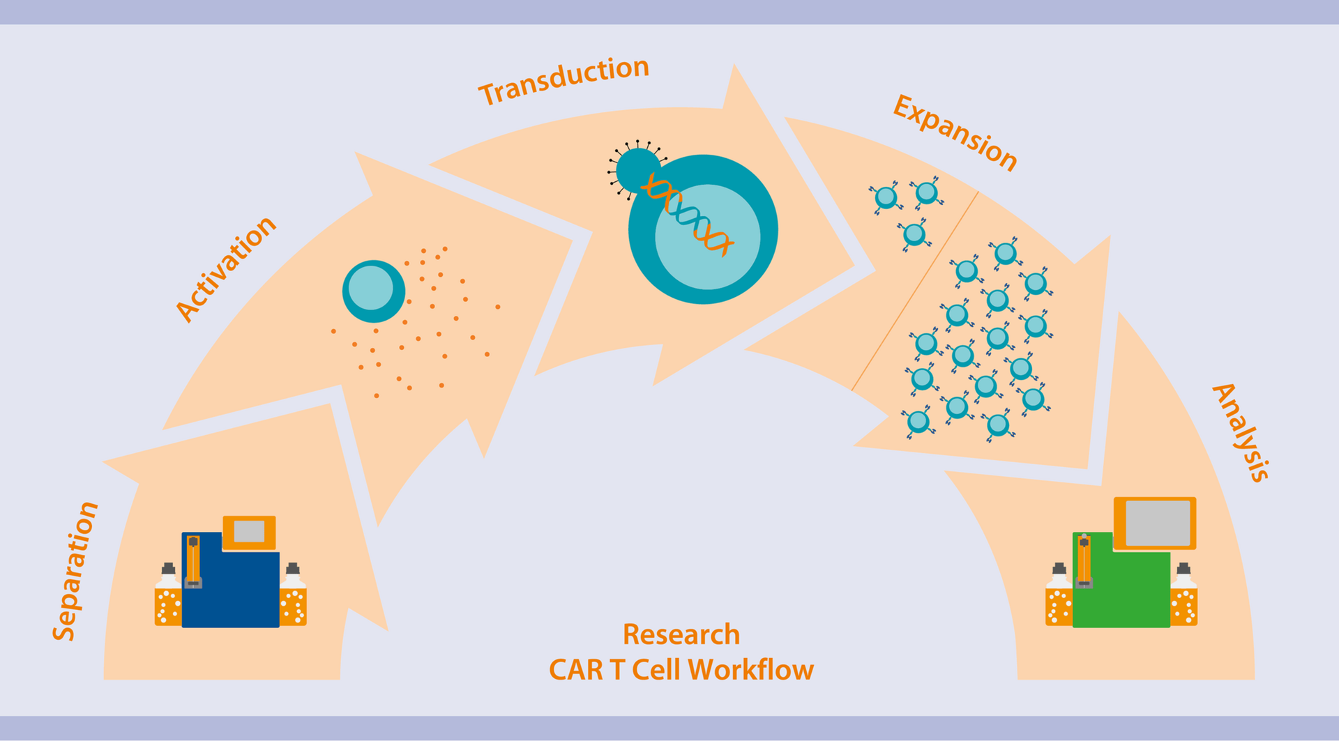 CAR T cell research | Gene delivery | Miltenyi | Miltenyi Biotec | USA