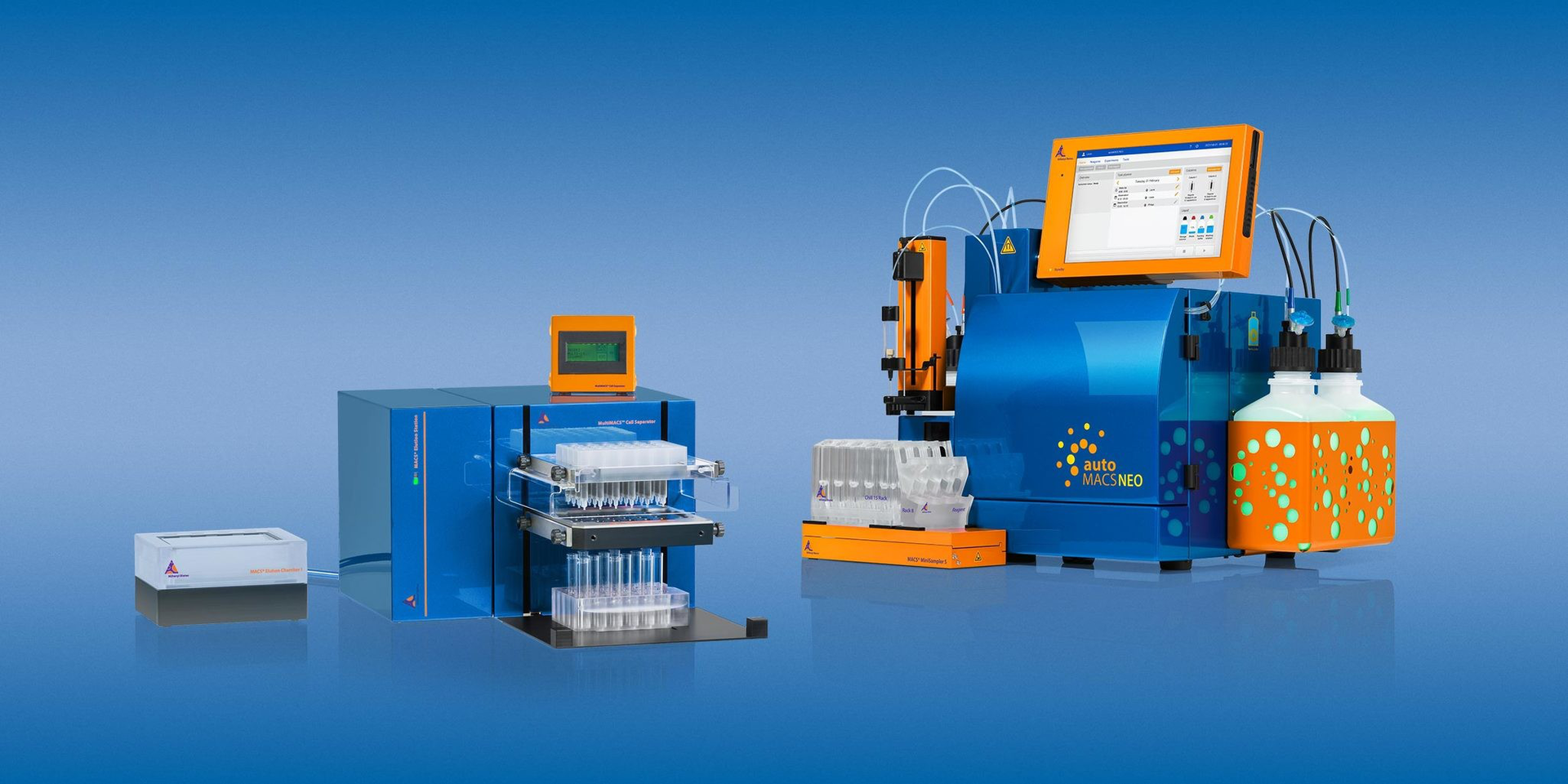 Basic principle of magnetic cell separation | Miltenyi Biotec | Deutschland