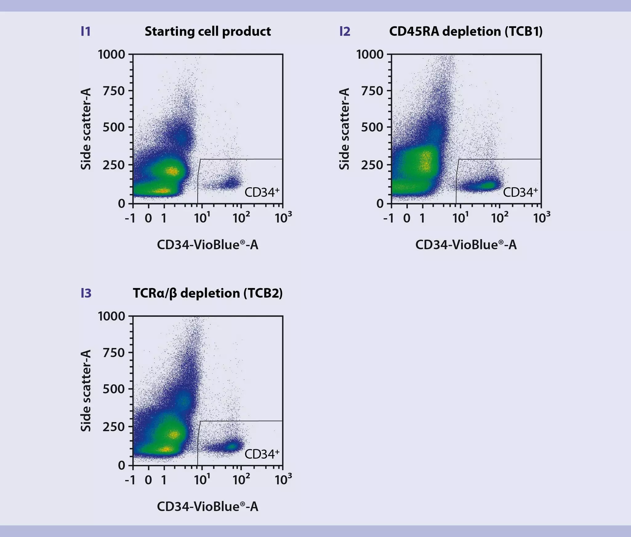 Cell determination | TCRα/β, CD19, CD45RA depletion | MACSQuant ...