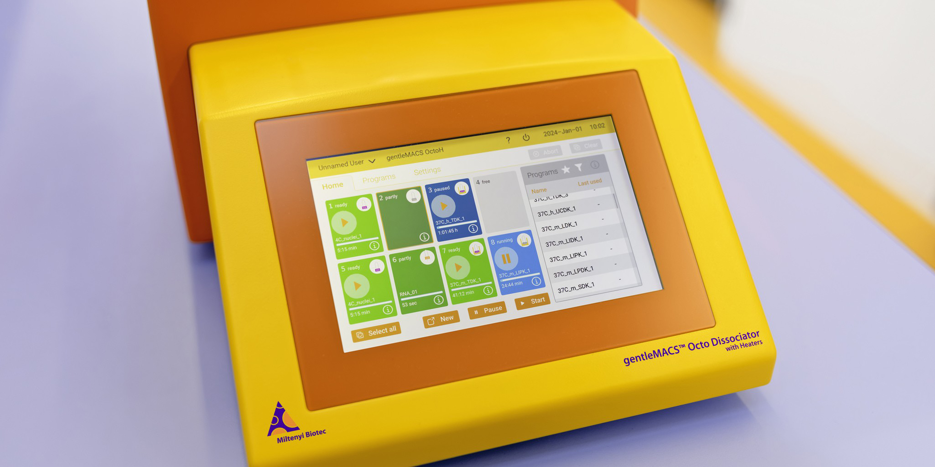 gentleMACS™ Octo Dissociator with Heaters | Miltenyi Biotec | 日本