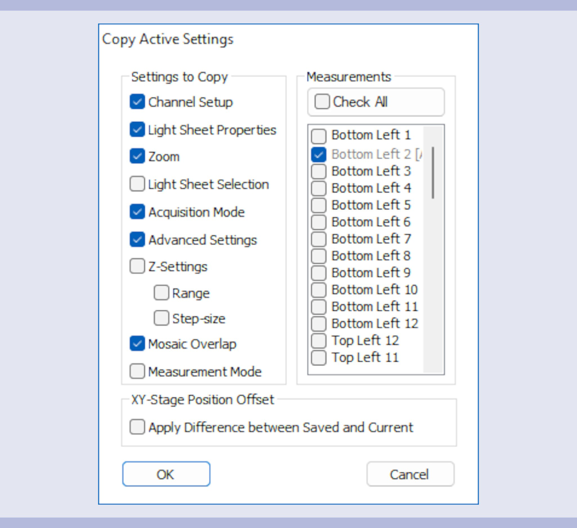 Set-up of Experiment Manager in ImSpector 7.7 or higher when using MACS ...
