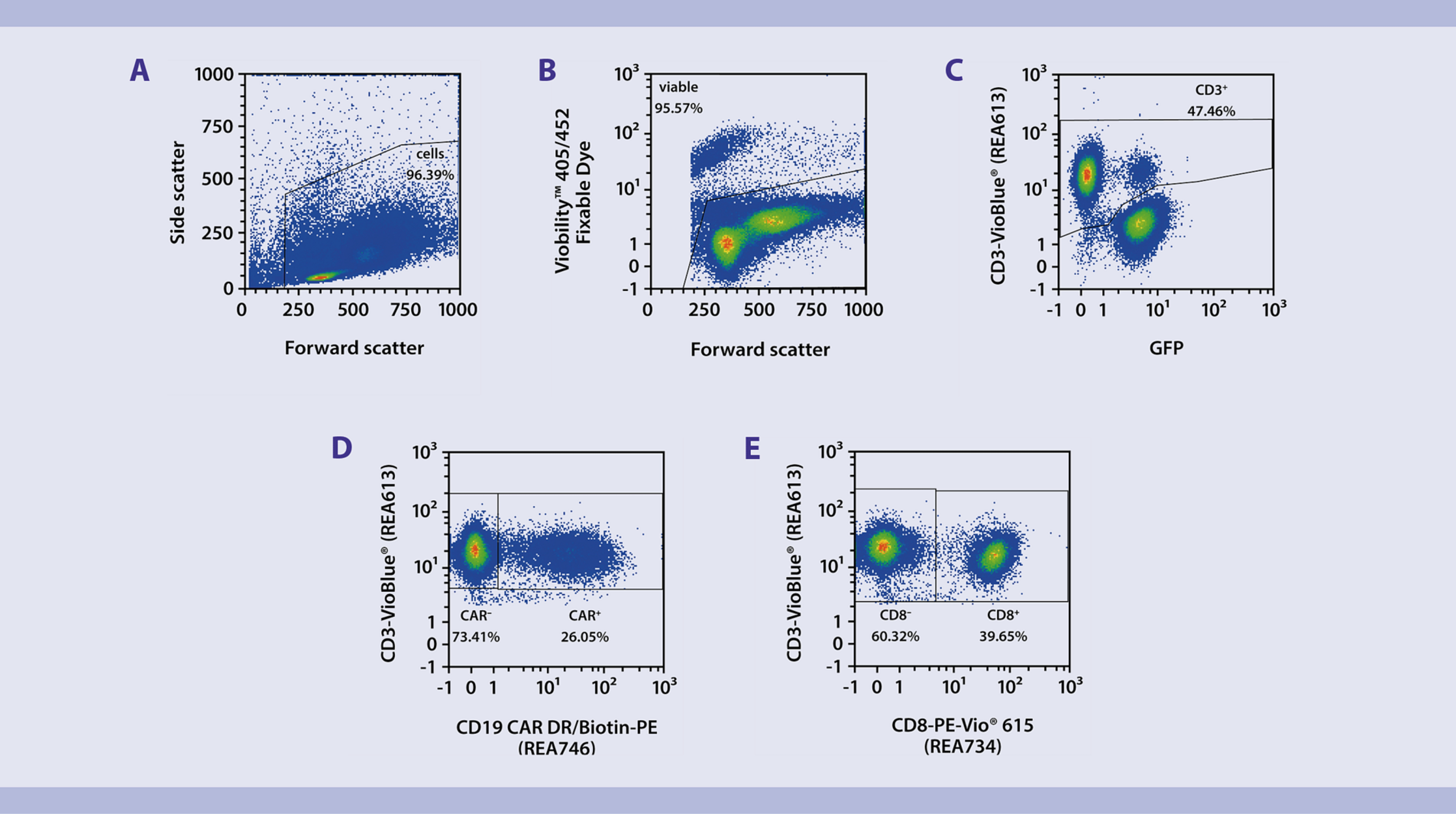 Immunophenotyping | CAR T cell effector cytokine production | Miltenyi ...
