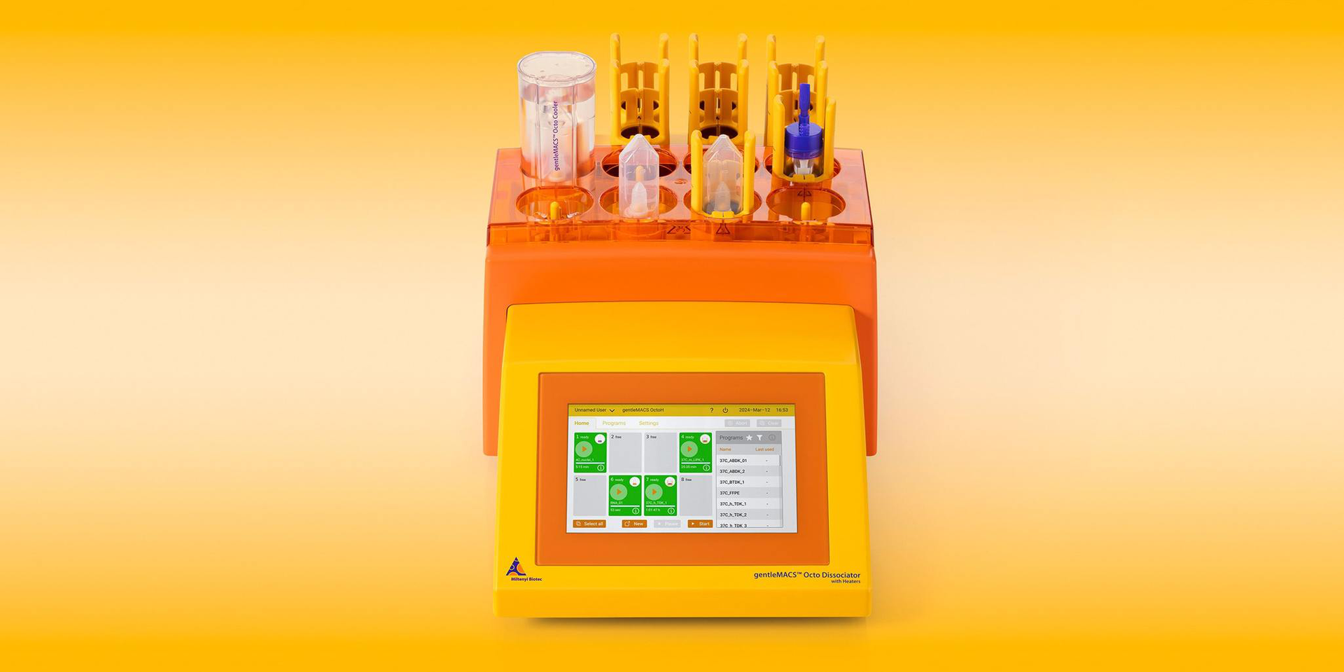 gentleMACS™ Octo Dissociator with Heaters | Miltenyi Biotec | USA