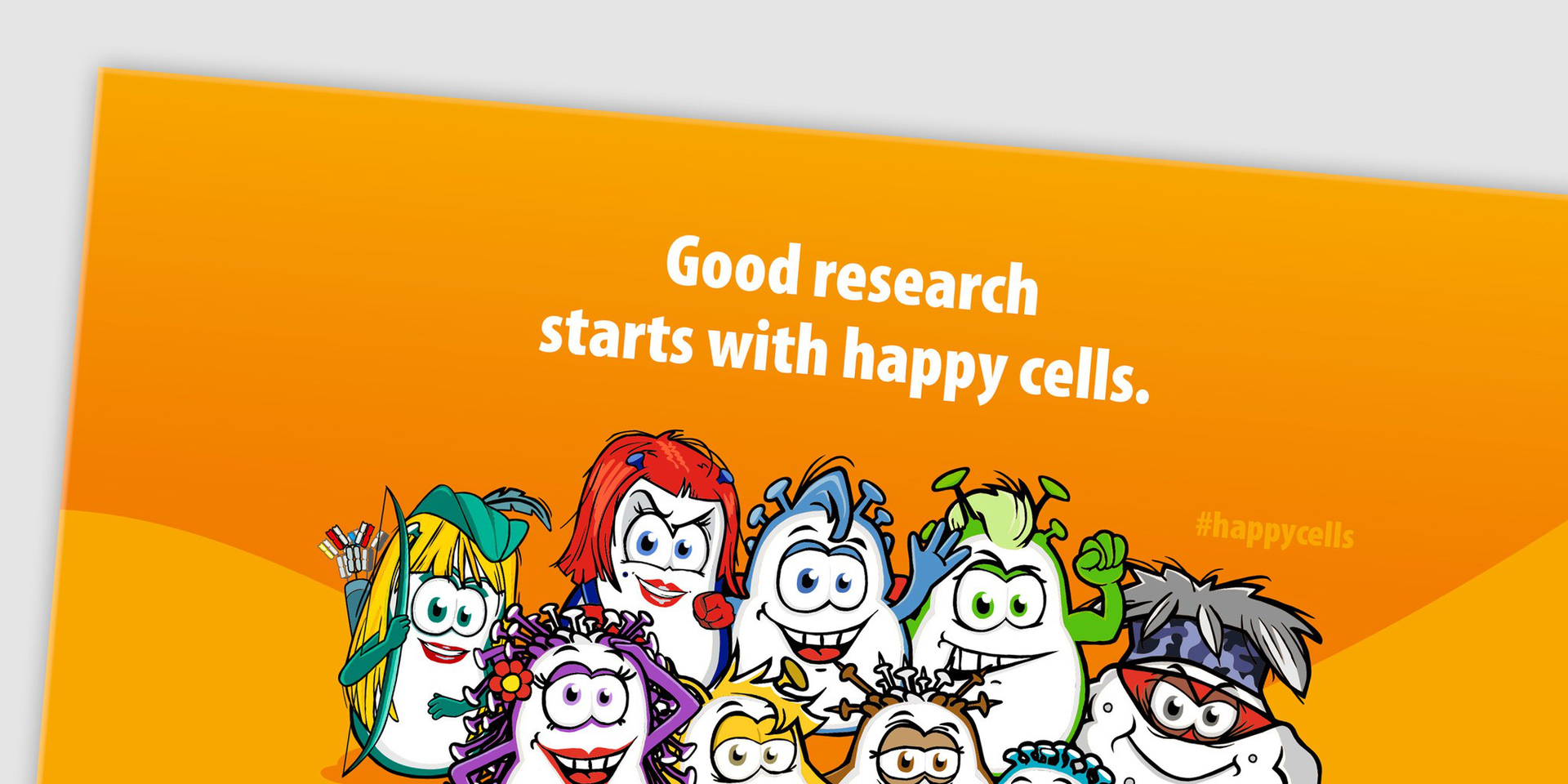 Happy cells wallpaper | Miltenyi Biotec | Danmark