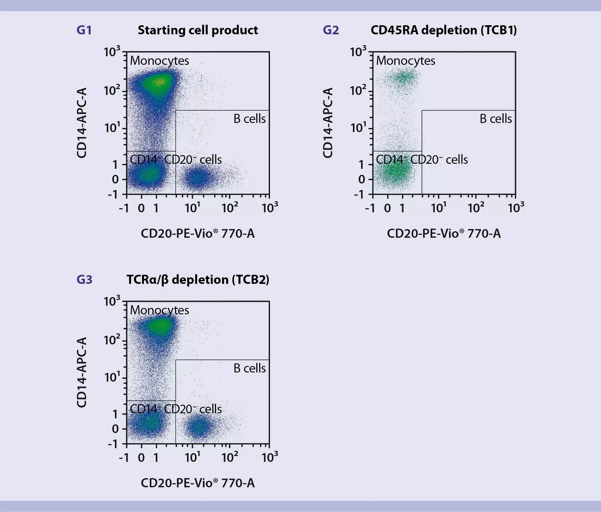Cell determination | TCRα/β, CD19, CD45RA depletion | MACSQuant ...