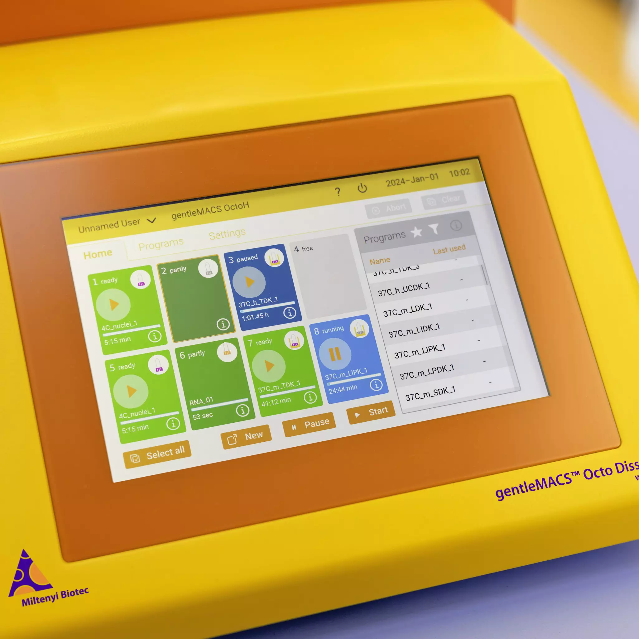 Tissue dissociation instrument | gentleMACS™ Dissociator | Miltenyi ...