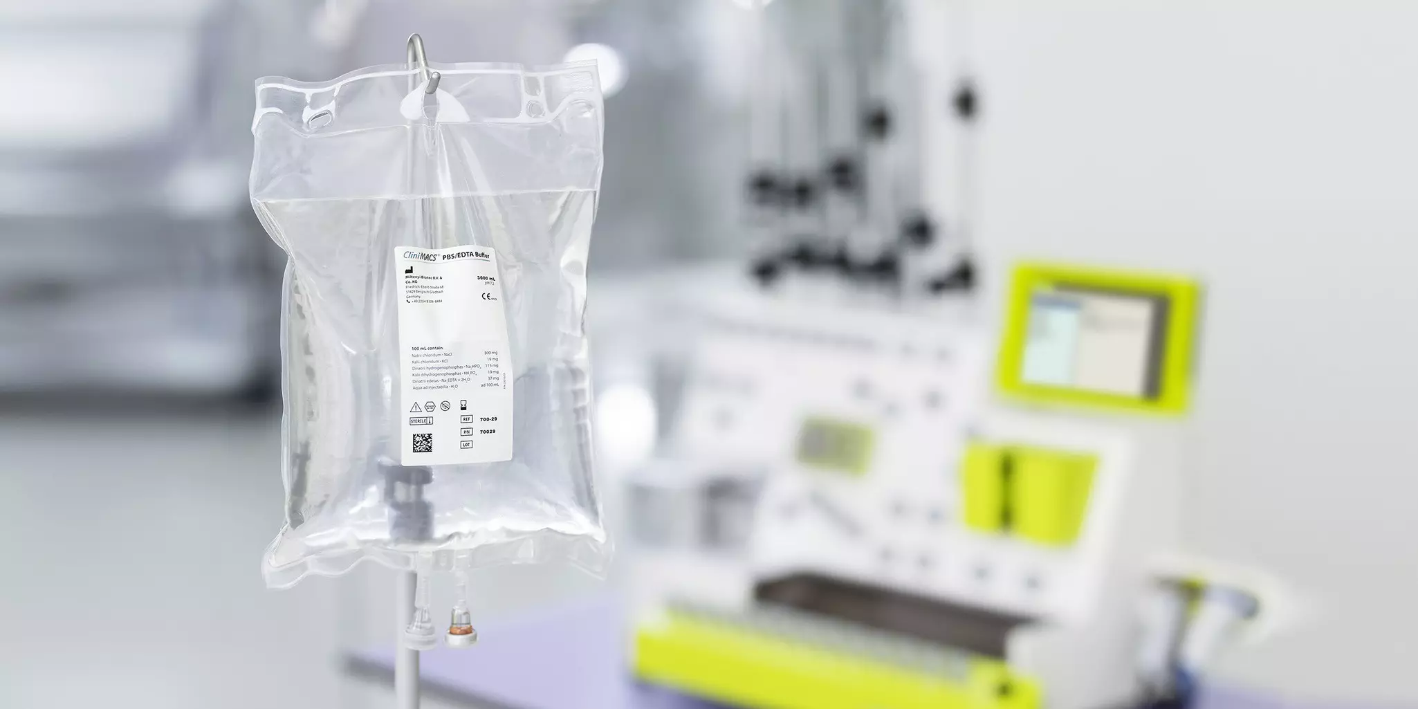 CliniMACS® PBS/EDTA Buffer Product Line | Miltenyi Biotec | USA