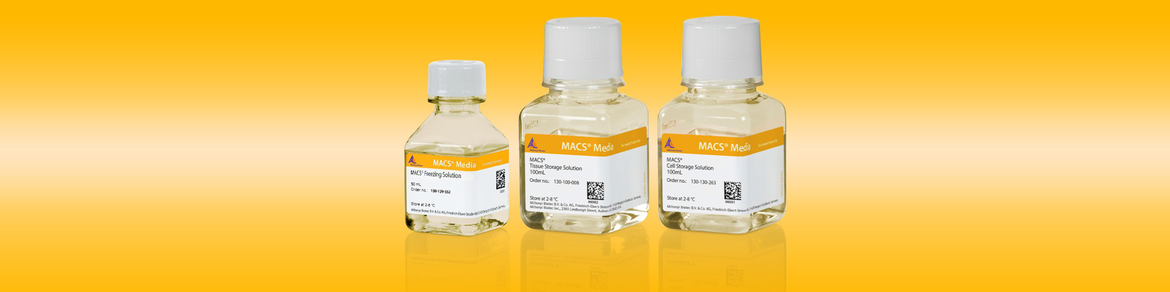 Cell Storage | Tissue Storage | Freezing Solutions | Miltenyi Biotec | USA