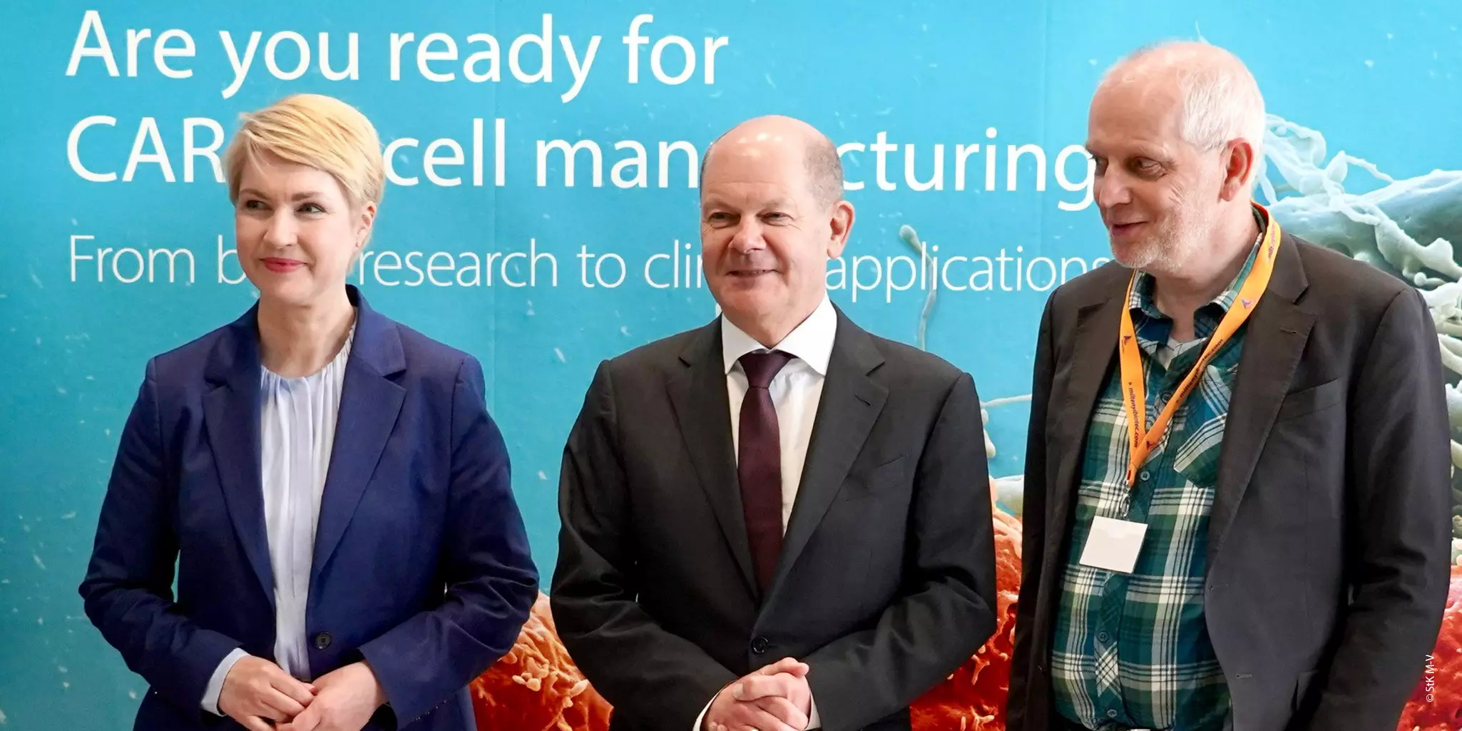 Bundeskanzler Olaf Scholz | Miltenyi Biotec | Teterow | Miltenyi Biotec ...