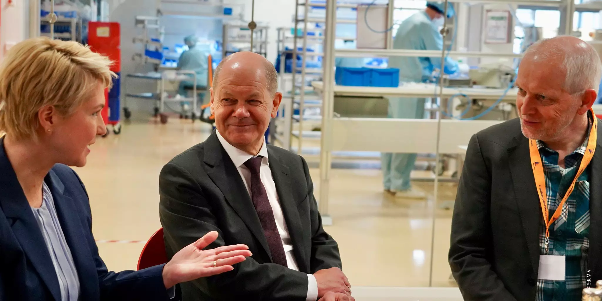 Bundeskanzler Olaf Scholz | Miltenyi Biotec | Teterow | Miltenyi Biotec ...
